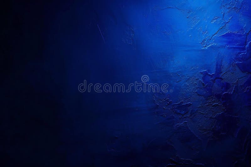 Blue Abstract Background with Grunge Texture and Light from the Corner ...