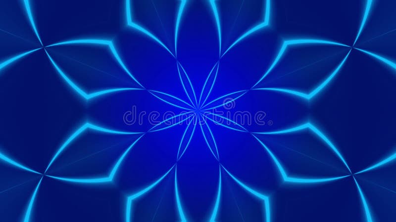 Blue Abstract Background, Loop Stock Footage - Video of light, circle ...