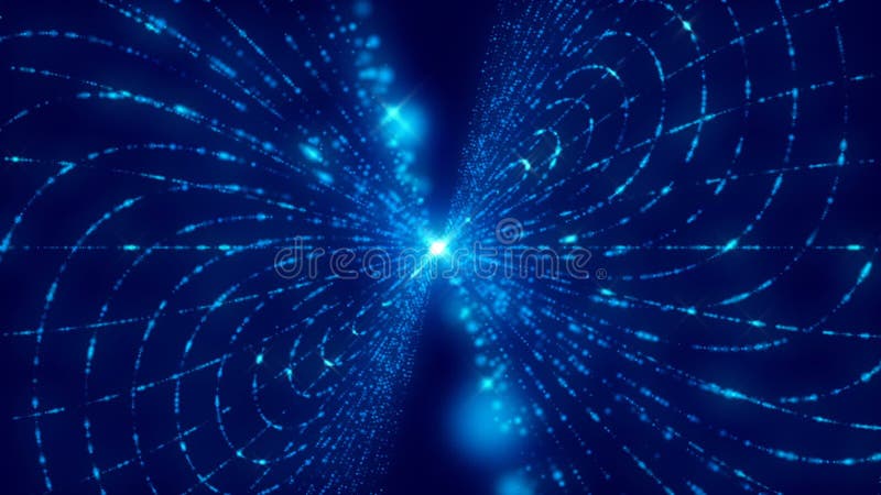 Blue Abstract Background, Loop Stock Footage - Video of antique, light ...