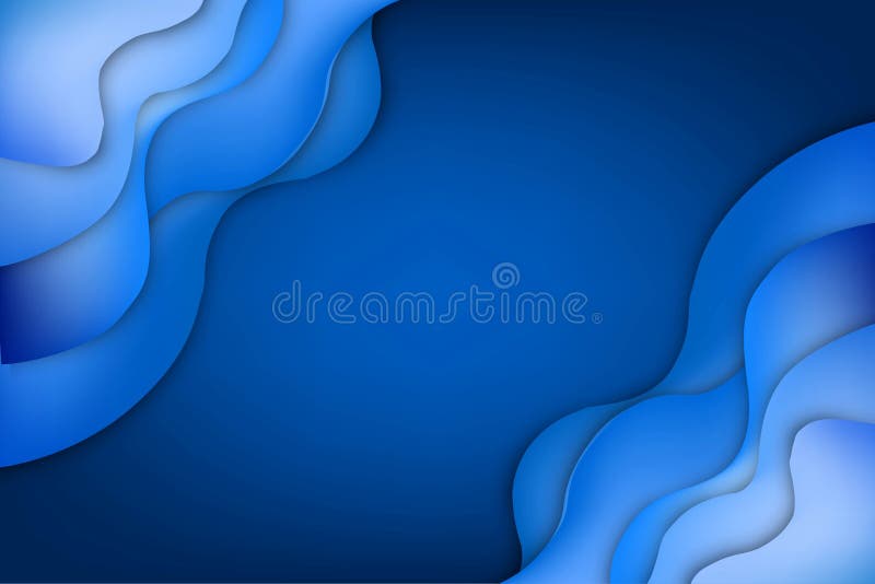 Blue Abstract Background. Modern Template for Cover, Web Banner, Screen ...