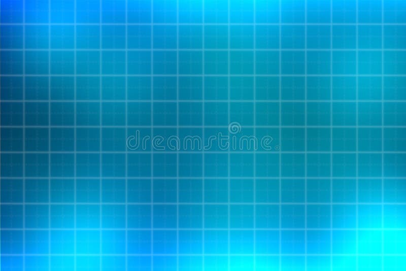 Blue Light and Grid Abstract Background Stock Illustration ...