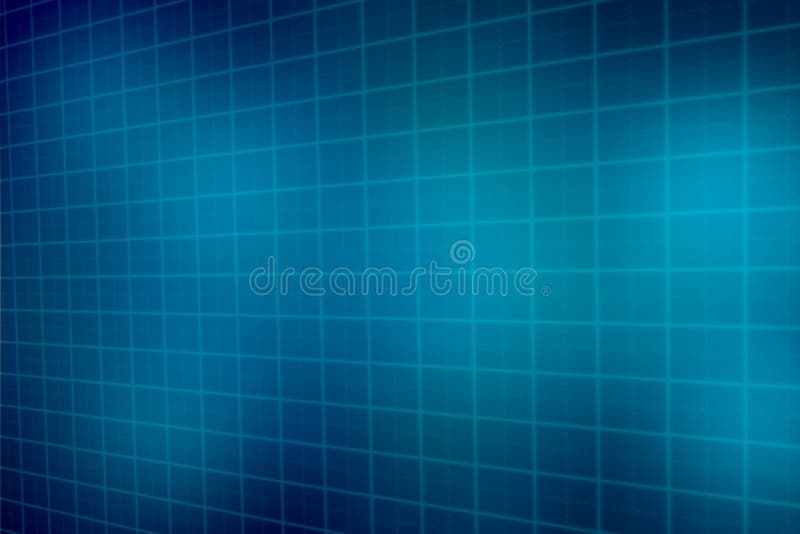 Grid on Blue Abstract Background Stock Illustration - Illustration of ...