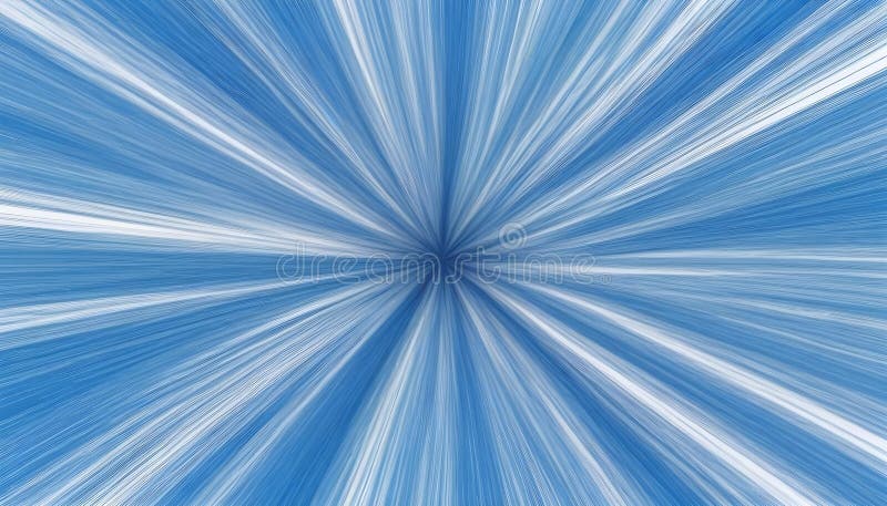 Blue Abstract Background with Radial Motion Blur Effect Stock ...