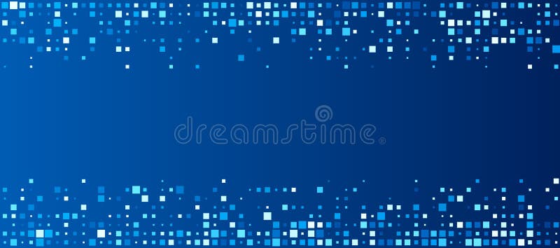 Squares Blue Technology Pattern Stock Vector - Illustration of textured, eps10: 56978035