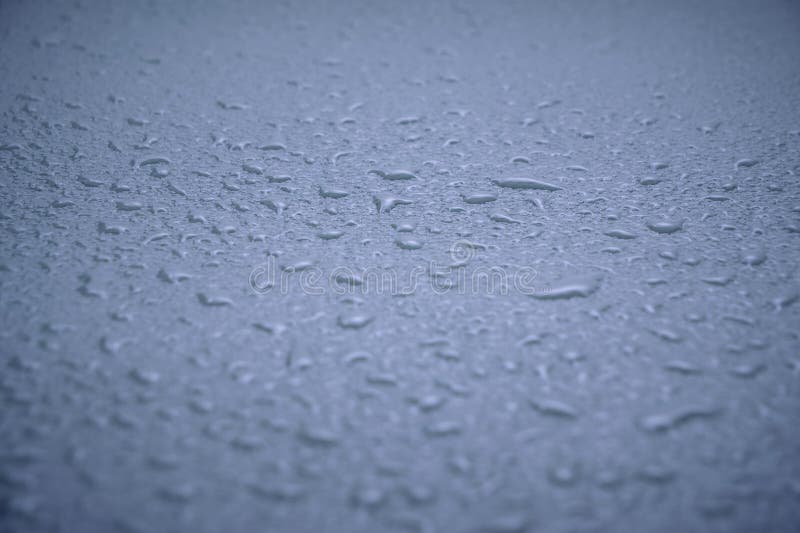 Blue Abstract Background, Texture Covered with Raindrops by ...