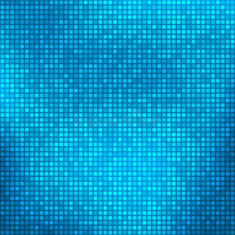 Blue Abstract Background With Tiny Squares Stock Vector - Illustration ...