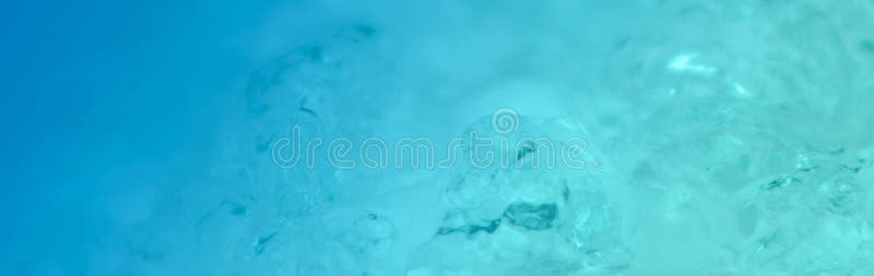 Blue Abstract Background. Transparent Boiling Water, Gradient. Design ...