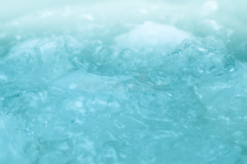 Blue Abstract Background. Transparent Boiling Water, Gradient. Design ...