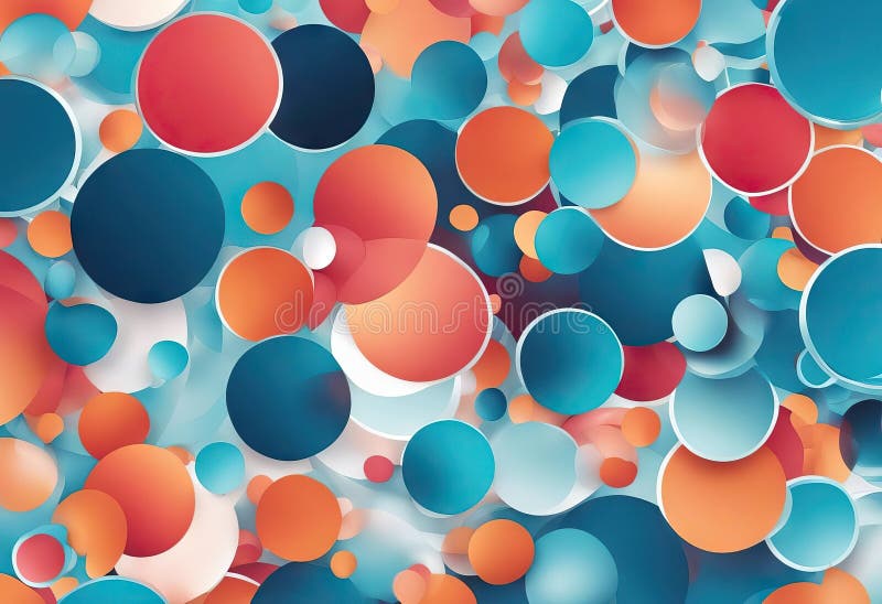 Blue Abstract Background Vector Colorful Pattern Template Stock ...