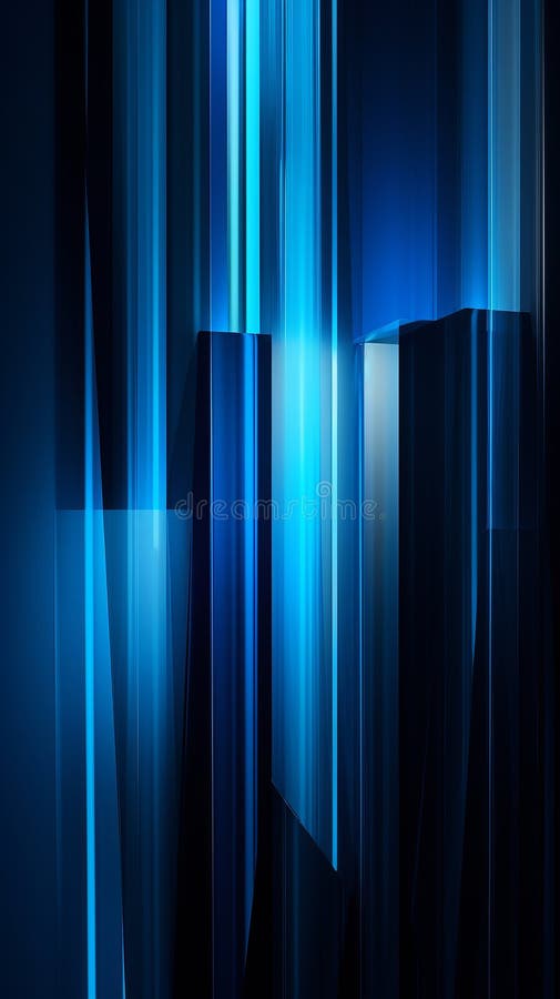 A Blue Abstract Background with Vertical Lines Stock Photo - Image of ...