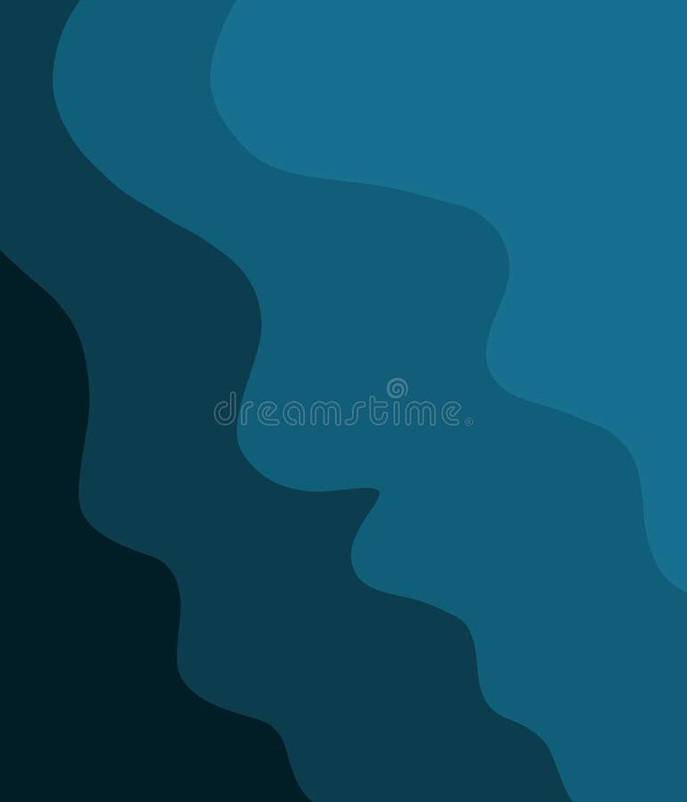 Blue Abstract Background Wallpaper Art Design Element Illustration ...