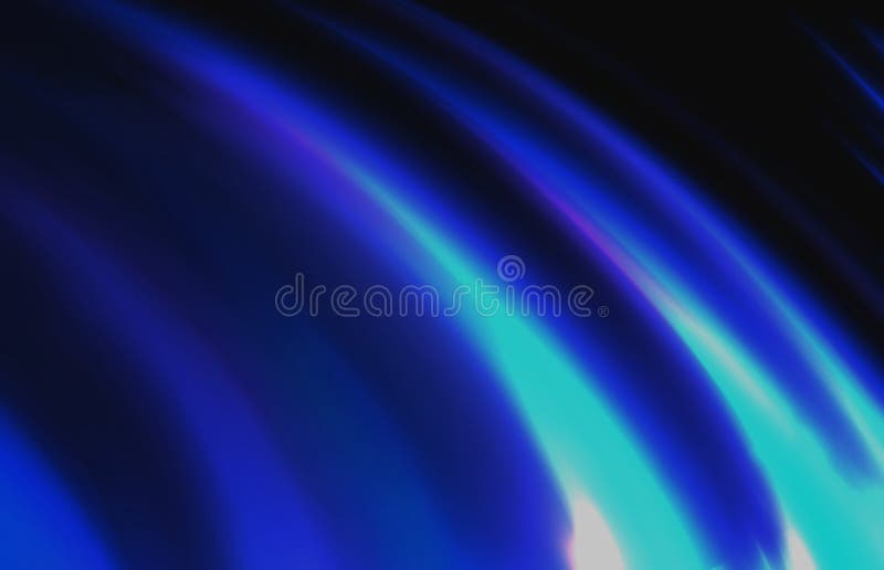 Blue Abstract Background with Waves Glowy Stock Image - Image of ...