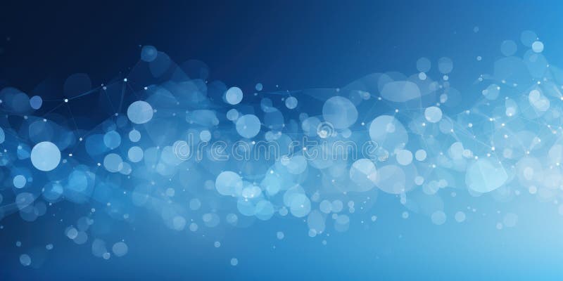 Blue Abstract Background with White Text AI Generated Stock ...
