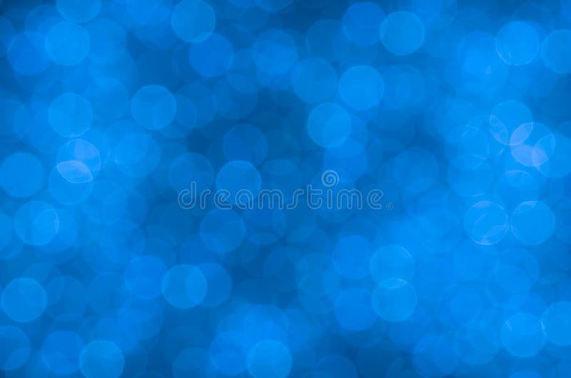 Blue Abstract Bokeh Background Stock Photo - Image of magic, glowing ...