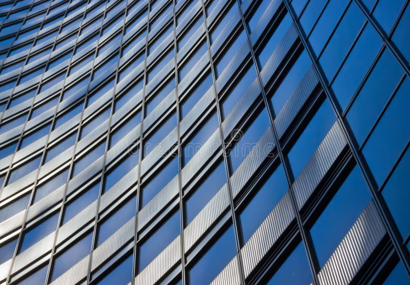 Blue Abstract Business Building Background Stock Photo - Image of ...