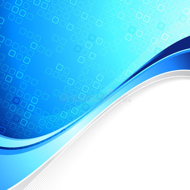 Blue Abstract Cell Background With Border Element Stock Vector ...