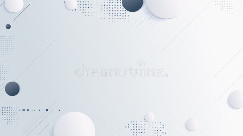 Blue Abstract Circle Shade Template Web Background Stock Vector ...