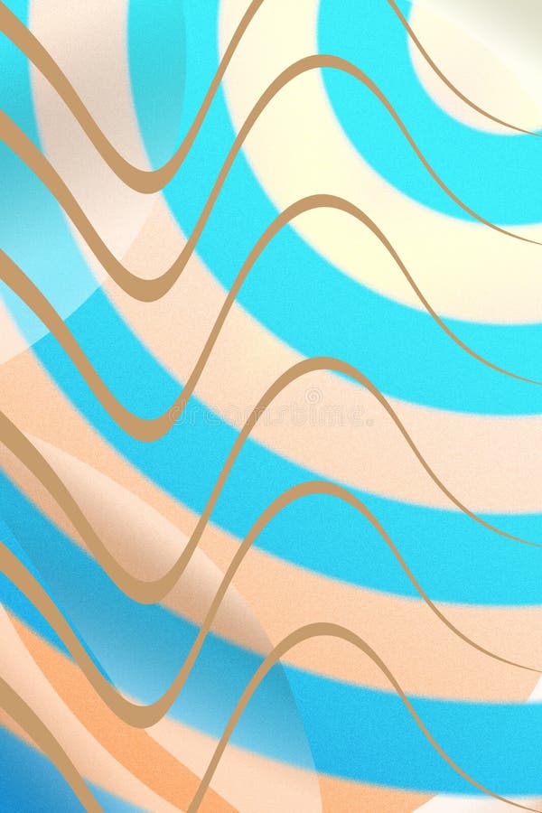 Blue Abstract Circles with Drop Shadow Background Stock Illustration ...