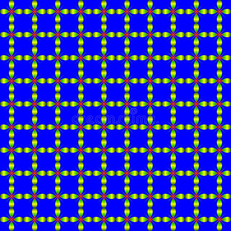 Blue abstract clover. stock vector. Illustration of creative - 75781561