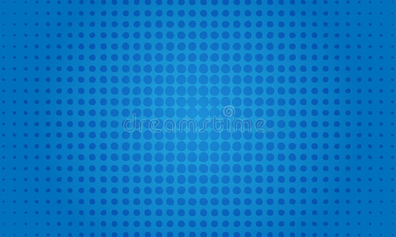 Blue Abstract Comic Style Background Stock Vector - Illustration of ...