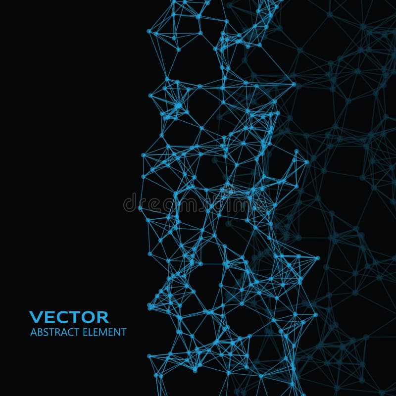 Abstract Cybernetic Background Stock Illustration - Illustration of ...