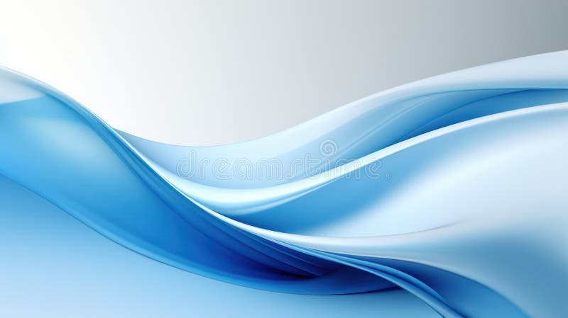 Blue Abstract Design: Minimalistic, Superb, Clean Image AI Generated ...