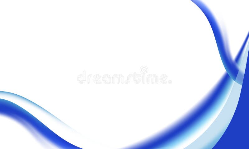 Blue Abstract Dynamic Curve Wave Decoration Banner Vector Stock Vector ...