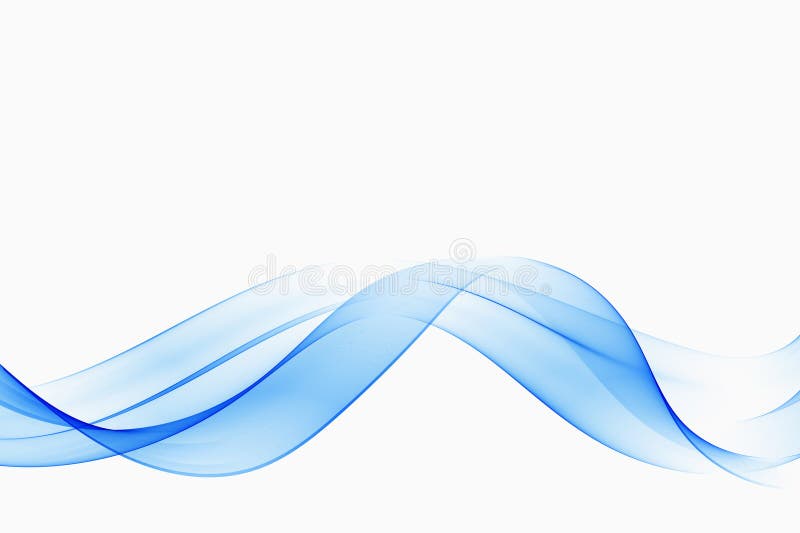 Blue Abstract Lines Swoosh Certificate Speed Smooth Wave Border ...