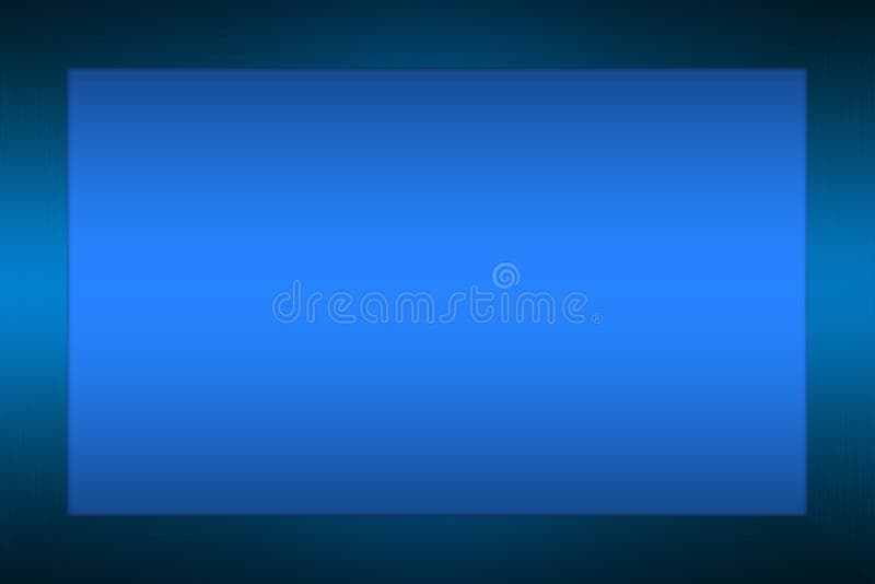 Blue Abstract Frame Background Stock Illustration - Illustration of ...