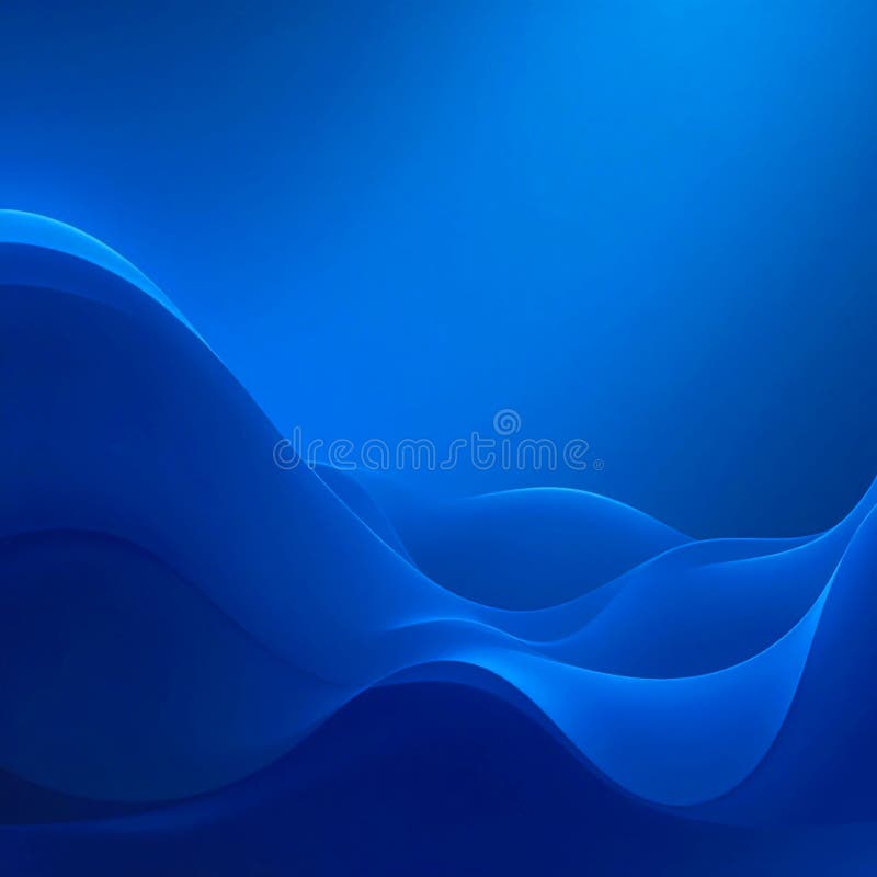 Blue Abstract Futuristic Geometric Poly Technology Background. Science ...