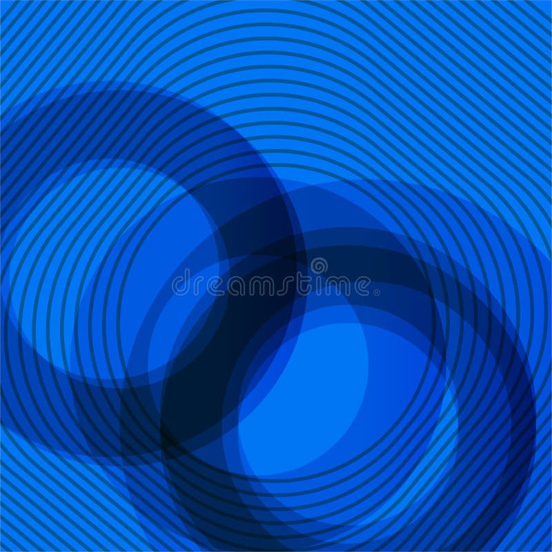 Blue Abstract Geometric Background with Copy Space Stock Illustration ...
