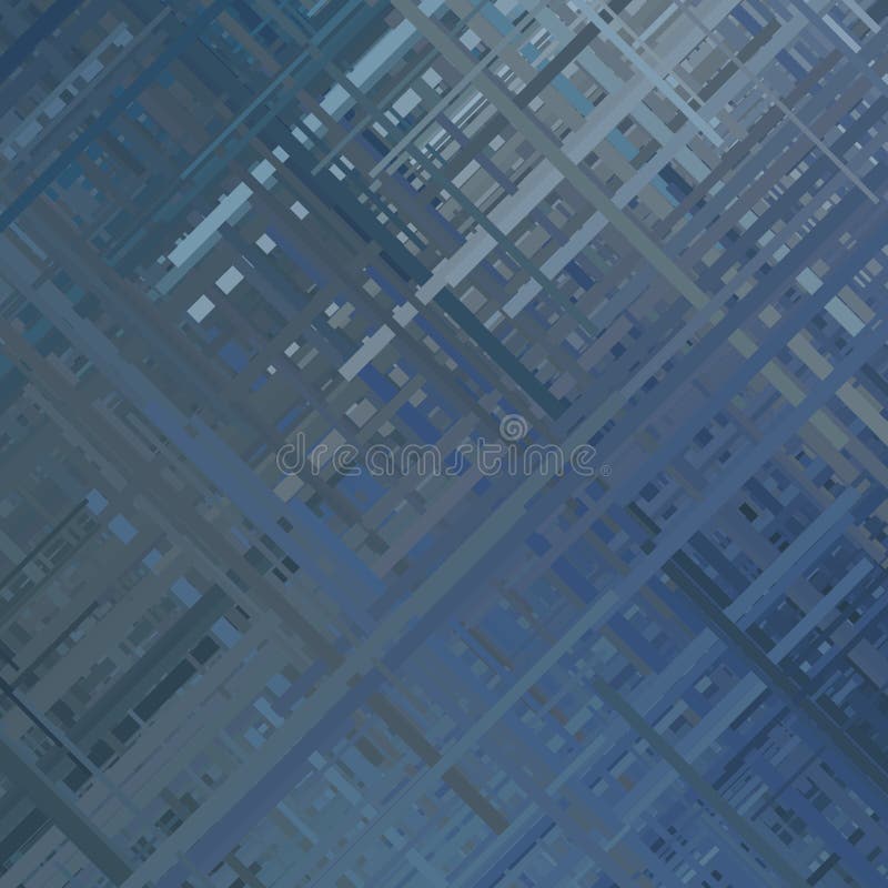 Blue Abstract Glitch Background Stock Vector - Illustration of design ...