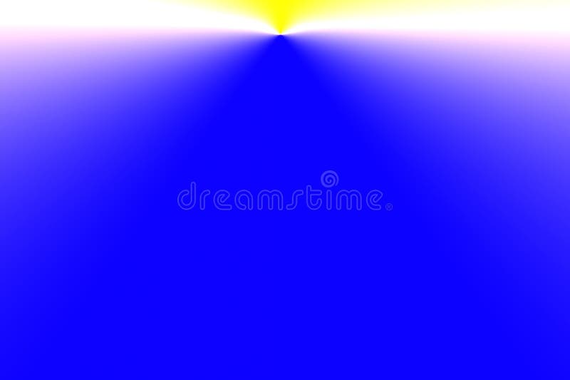 Blue Abstract Gradient Background with Yellow and White Shad Stock ...
