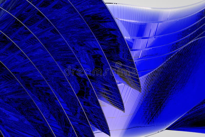 Blue abstract graphics stock illustration. Illustration of computer ...