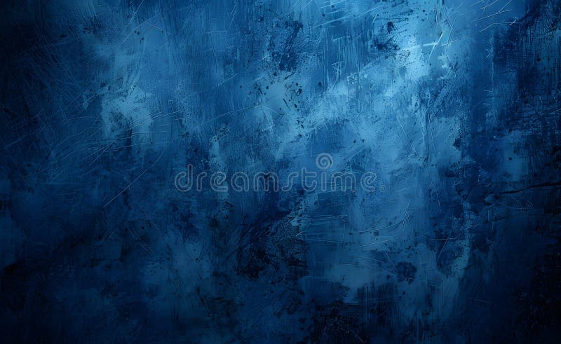Blue Abstract Grunge Texture Background with Copy Space Stock ...