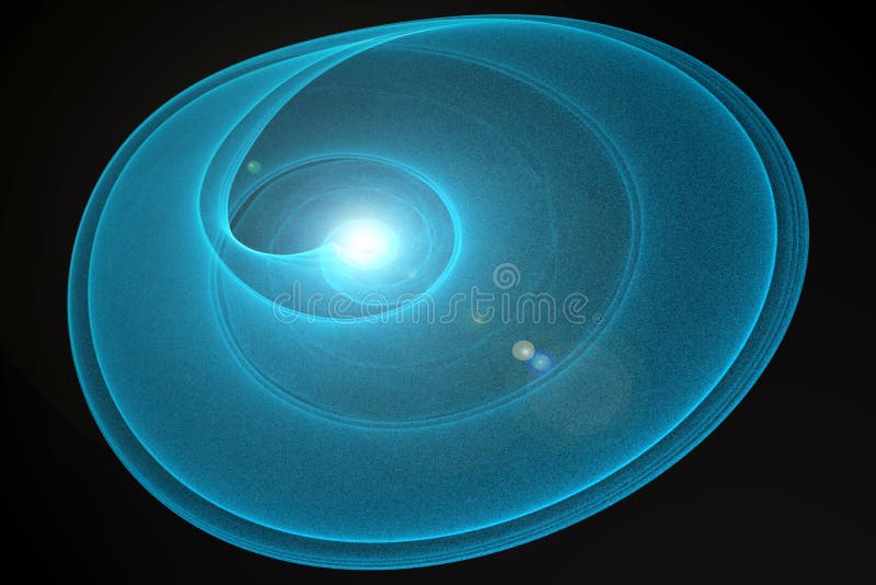 Blue Abstract Light Picture. Image: 4163257