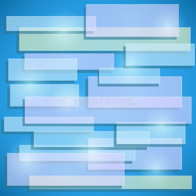 Blue Abstract Shiny Wavy Lines Background Stock Illustration ...