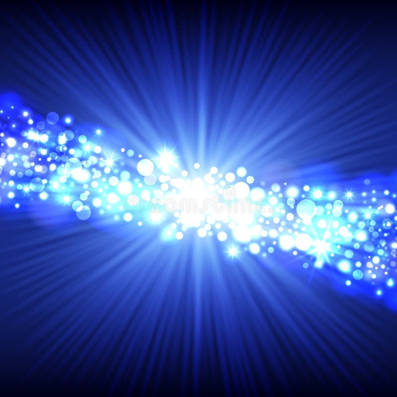 Blue led lights screen stock vector. Illustration of glow - 152601839