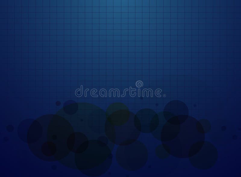 Blue Abstract Line and Circle Background Vector Stock Vector ...
