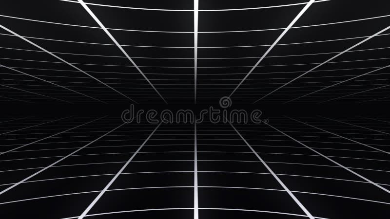 Blue Abstract Lines Geometric Background. Data Stream. Movement Effect ...
