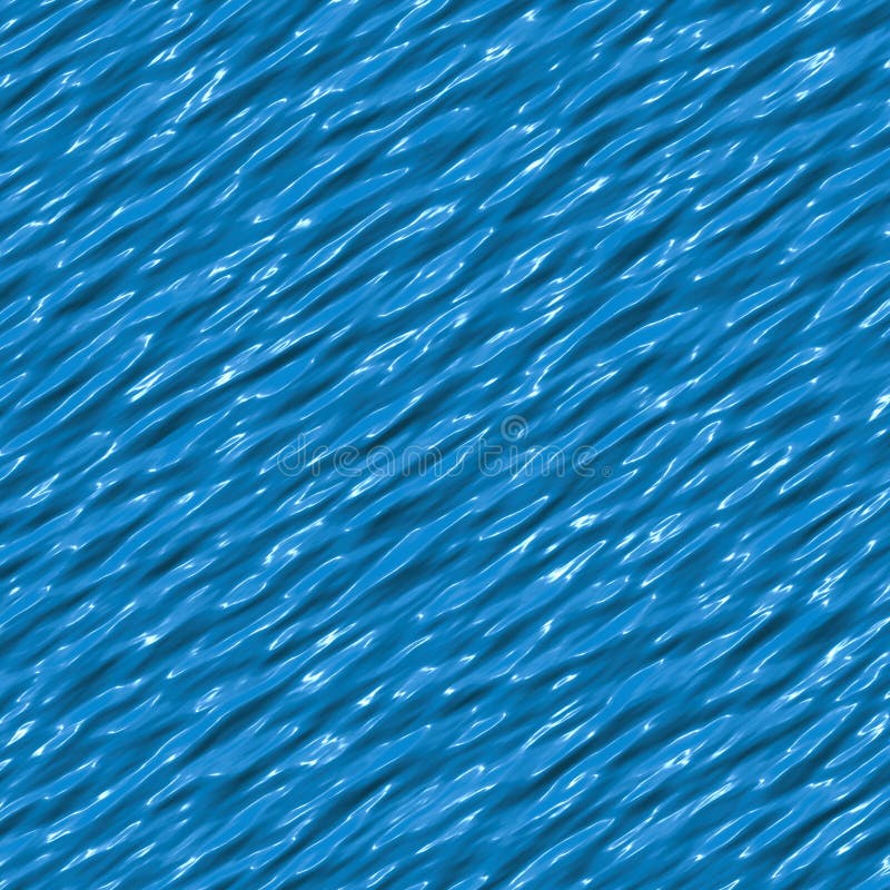 Blue Abstract Liquid Plastic Texture Stock Illustration - Illustration ...