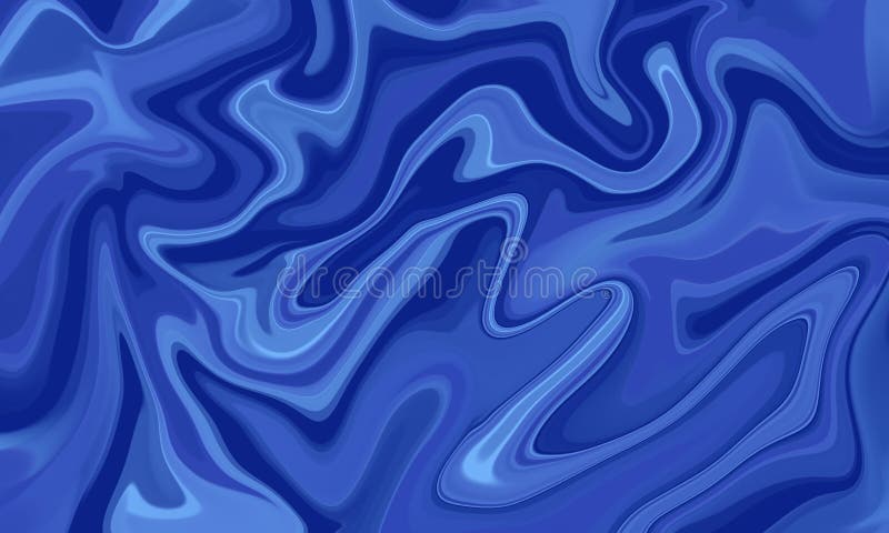 Blue Abstract Liquid Texture Background Illustration Stock Photo ...