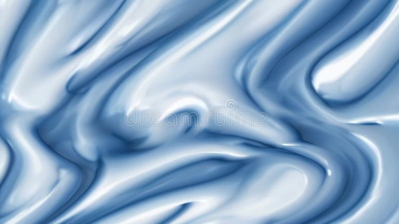 Blue Abstract Liquid Texture with Smooth Waves, Calming and Tranquil ...
