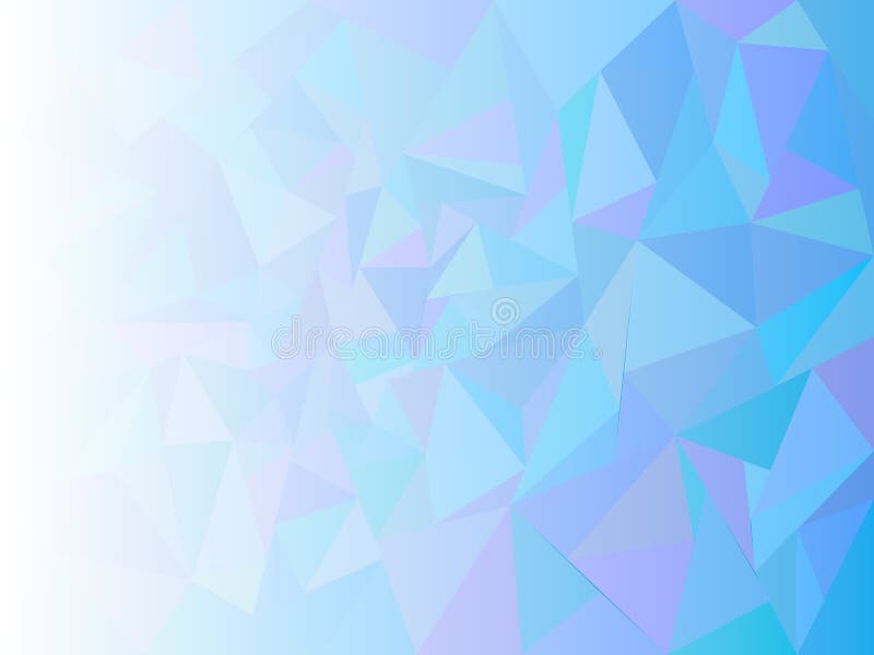 Blue Abstract Low Poly Background. Vector Illustration Stock ...
