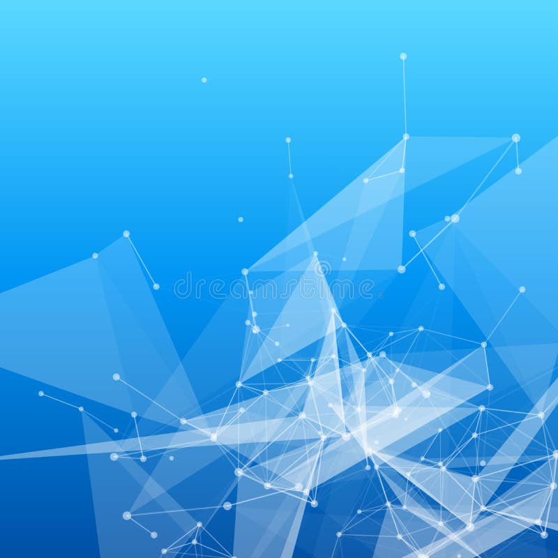 Abstract Tech Background. Futuristic Technology Interface. Vector ...