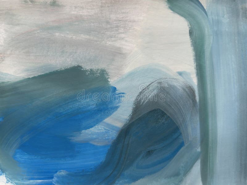 BLUE ABSTRACT MODERN ARTWORK TEXTURE. CONTEMPORARY ART Stock ...