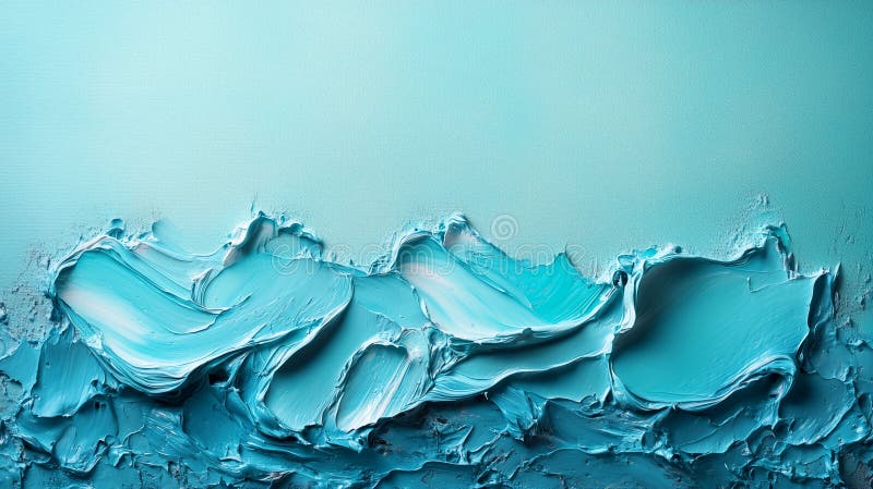 Blue Abstract Ocean-themed Texture for Art and Design Projects Stock ...
