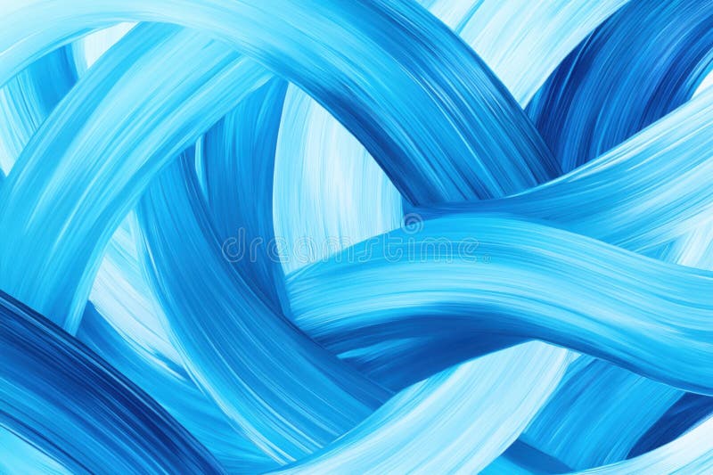 Blue Abstract Paint Brush Background Stock Photo - Image of visual ...
