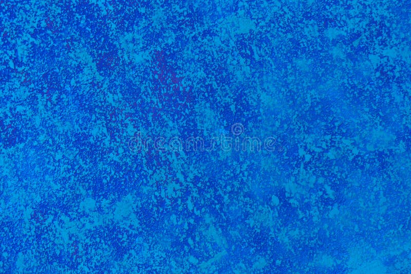 Blue Abstract Pattern Plaster Wall Paint Solid Surface Rough Background ...