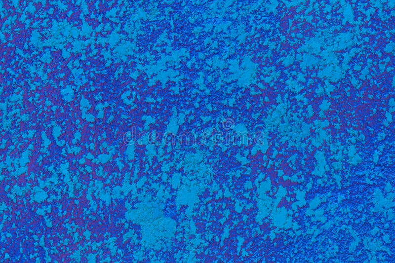 Blue Abstract Pattern Plaster Wall Paint Solid Surface Rough Background ...